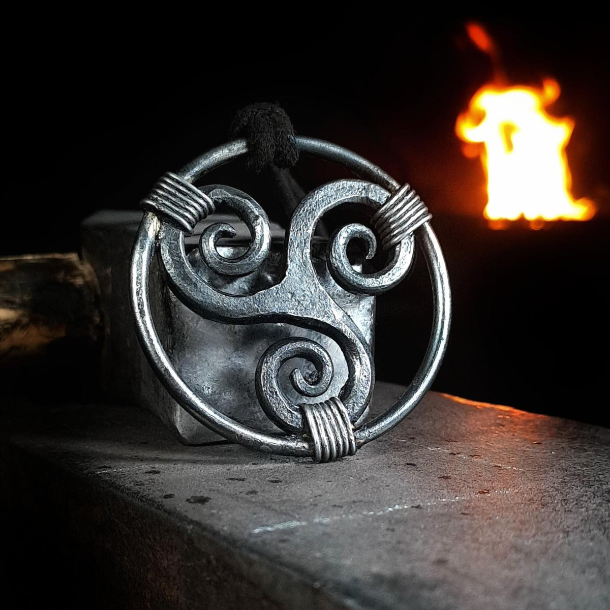 The Iron Triskele Pendant – Lufolk